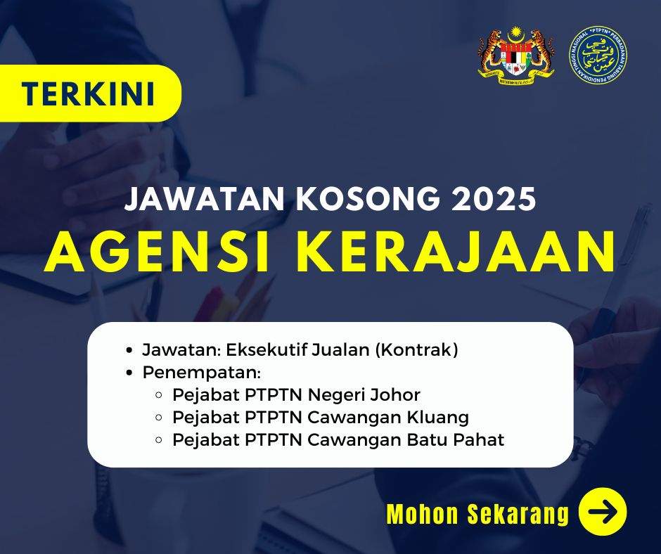 Ambilan Jawatan Kosong Dalam Agensi Kerajaan Februari 2025: Ada SPM ...